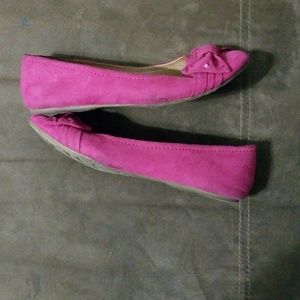 BONGO | Shoes | Bongo Womens Fuchsia Textile Size 5 Flats | Poshmark